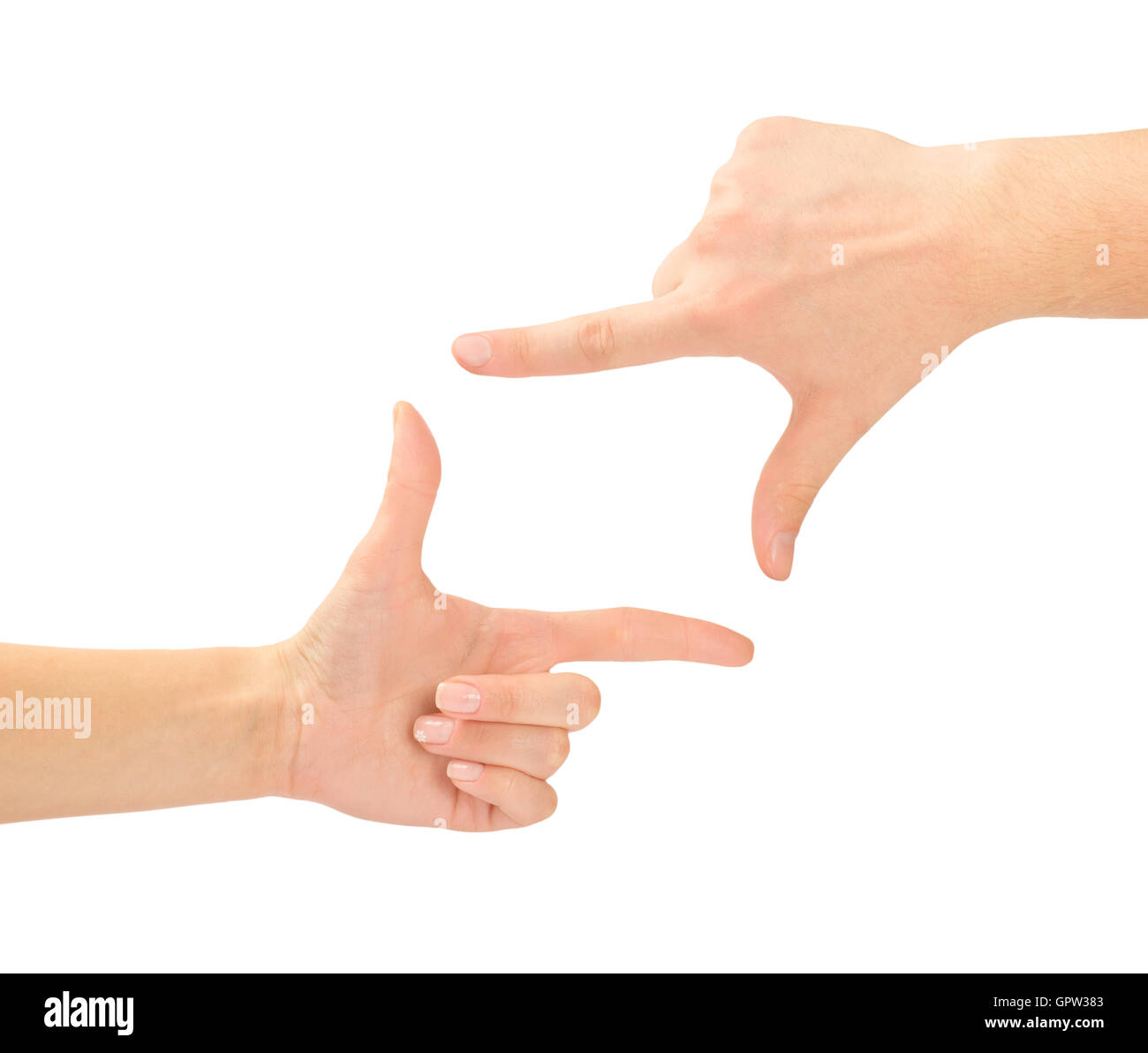 Hands holding parts of colors hi-res stock photography and images - Alamy