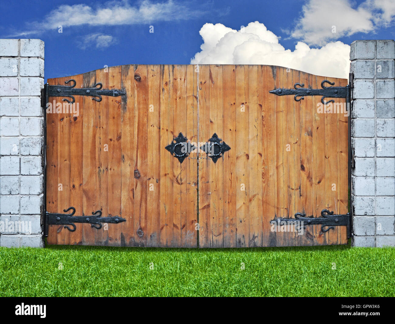 Wicket door hi-res stock photography and images - Alamy