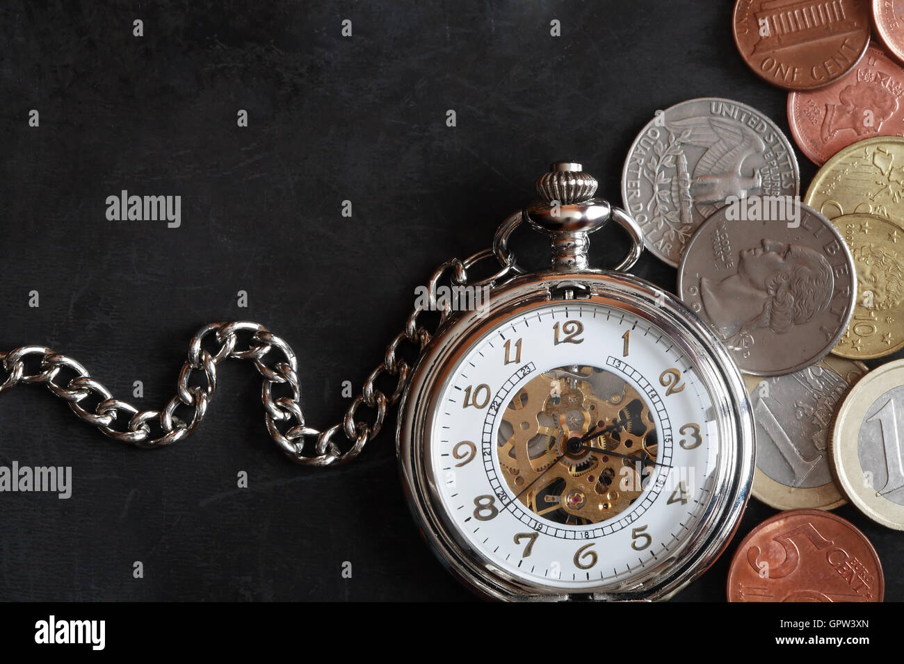 Time Is Money Stock Photo - Alamy