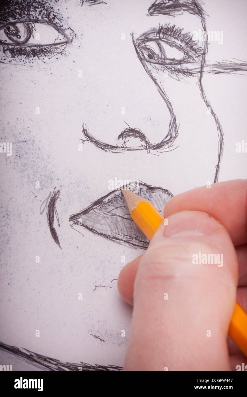 Cad drawing people hi-res stock photography and images - Alamy