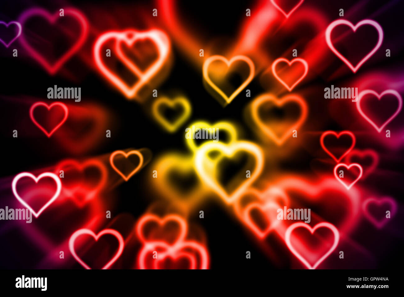 abstract background with heart background Stock Photo - Alamy