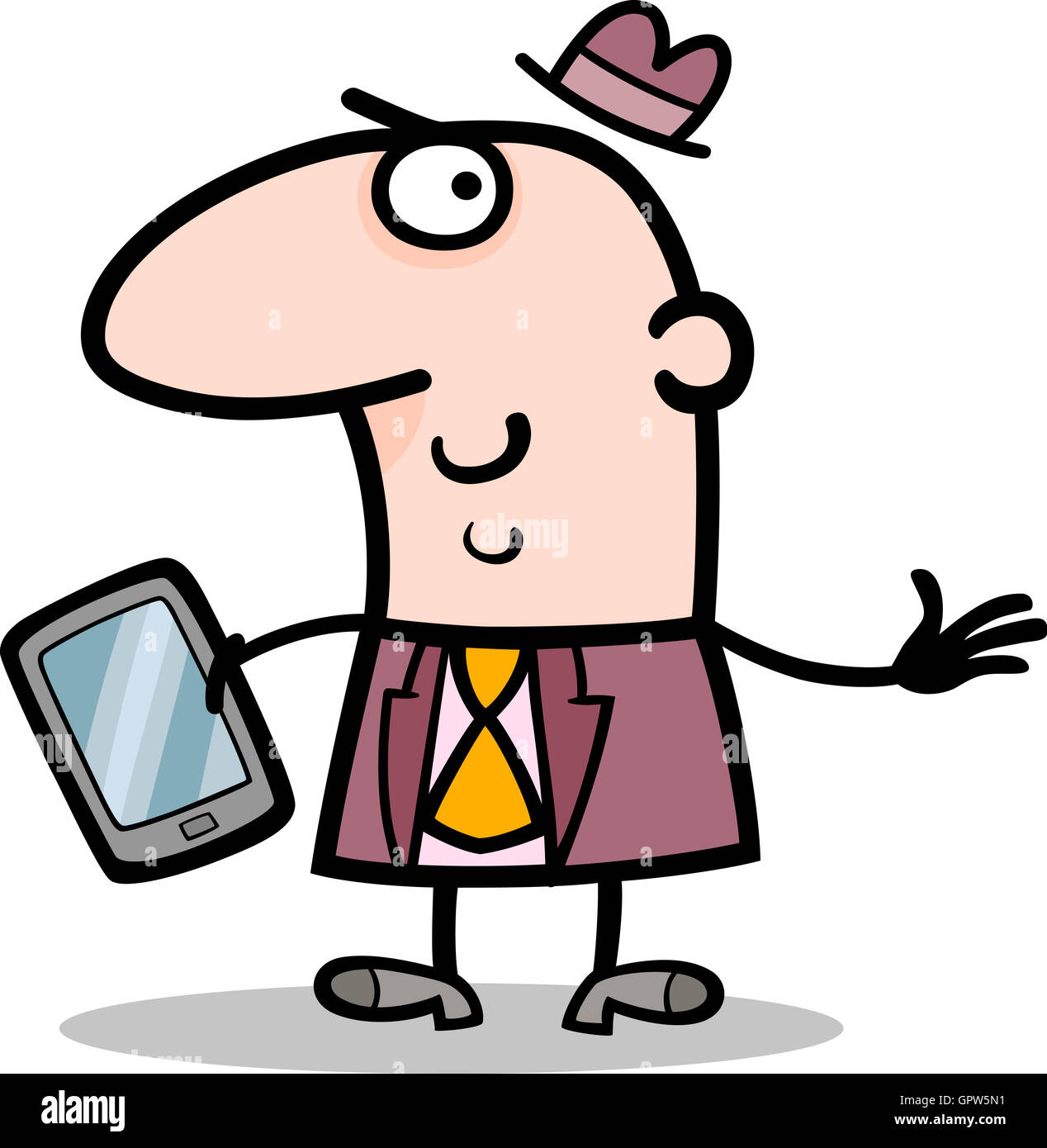 Comic drawing tablet hi-res stock photography and images - Alamy