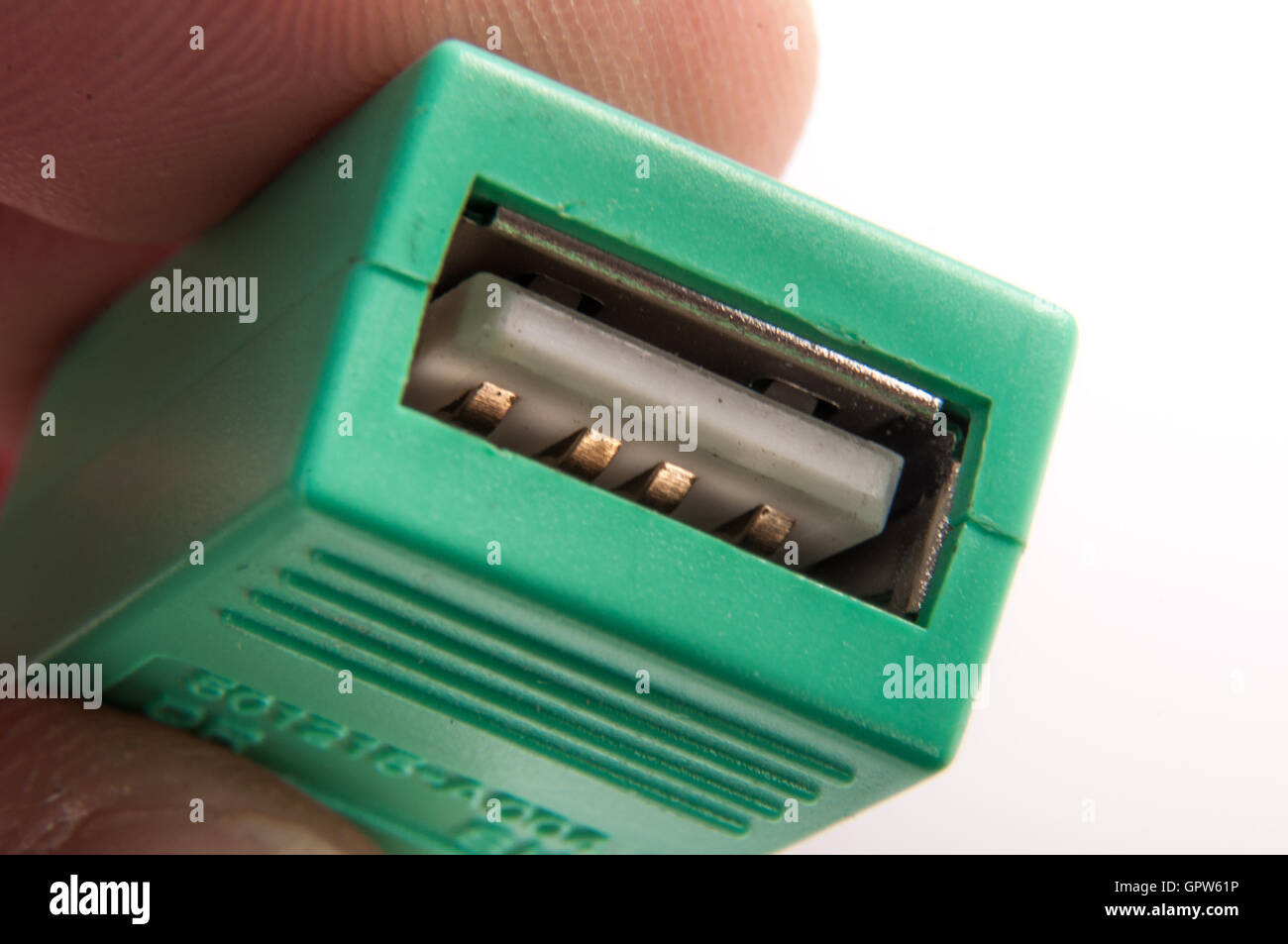 USB PS 2 Converter Stock Photo - Alamy