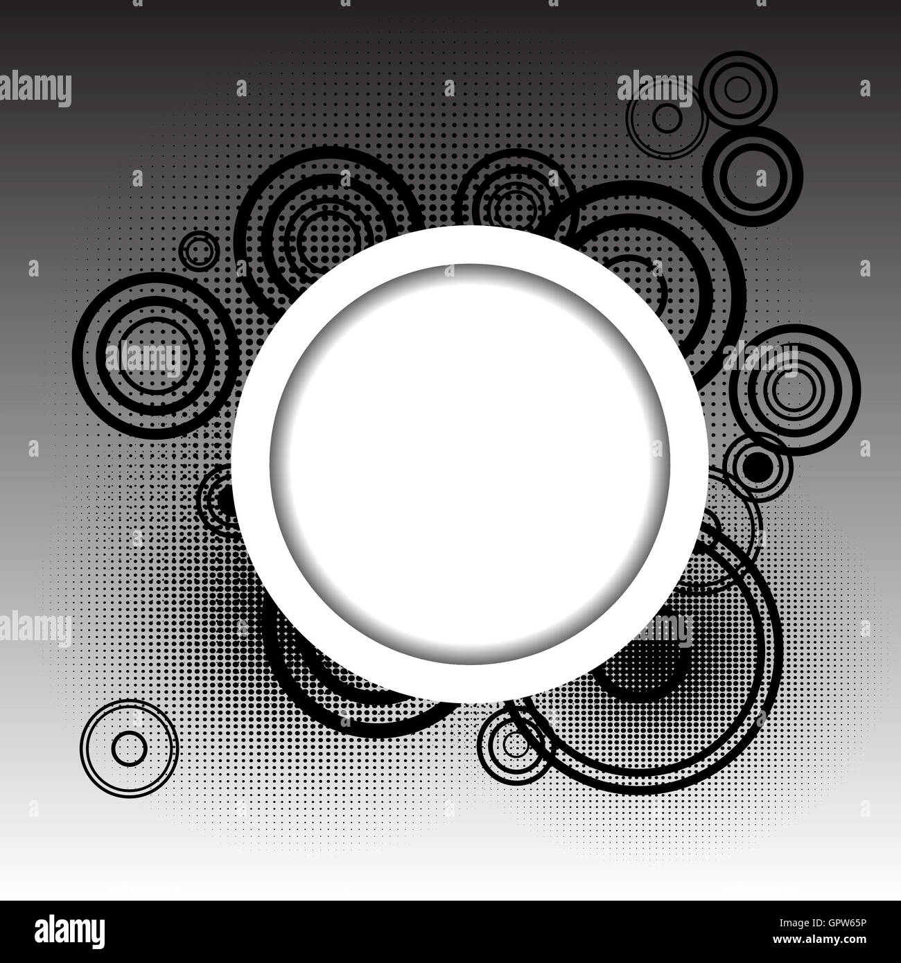 Abstract text circle design hi-res stock photography and images - Alamy