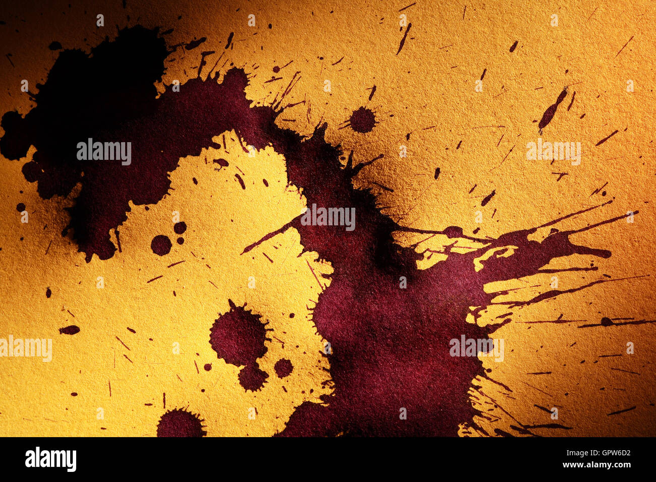 Ink blot vintage writing hi-res stock photography and images - Alamy