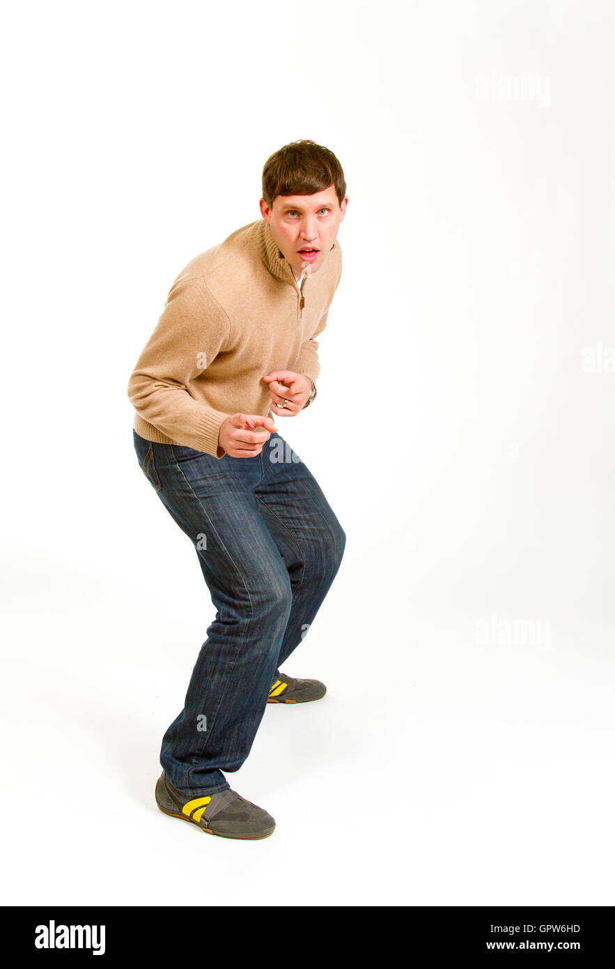 Man Studio Portrait Stock Photo - Alamy