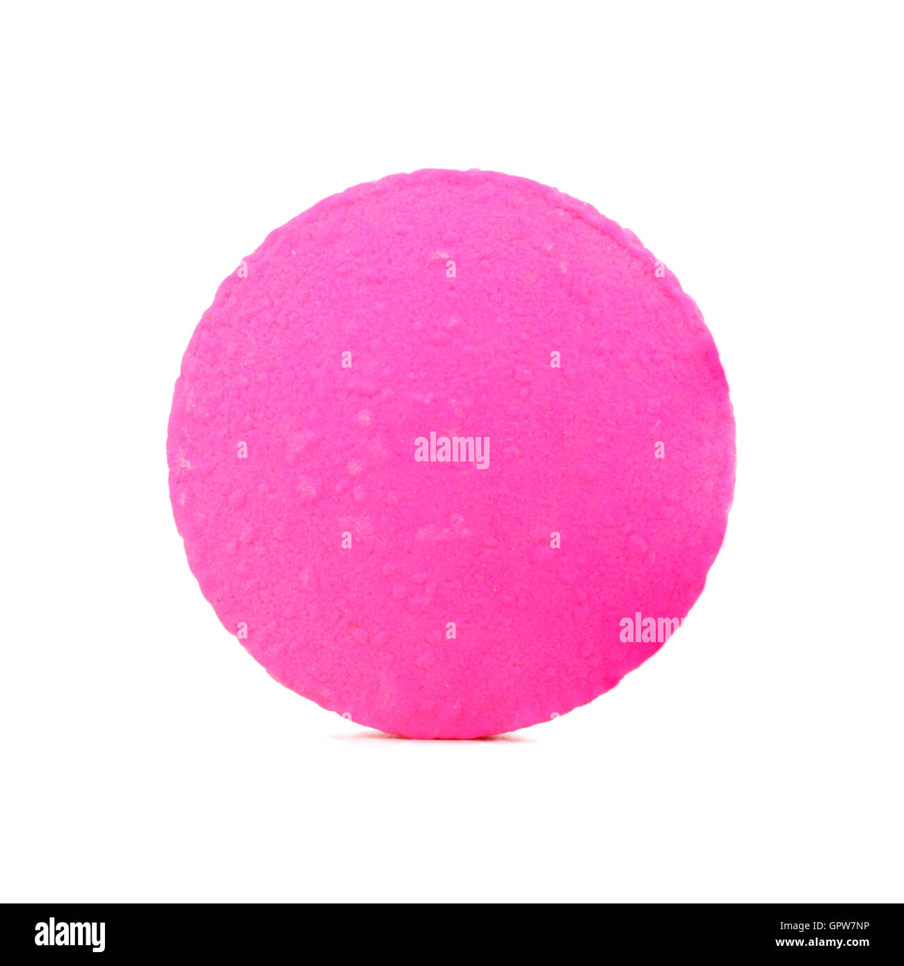 Pink pill, round Cut Out Stock Images & Pictures - Alamy