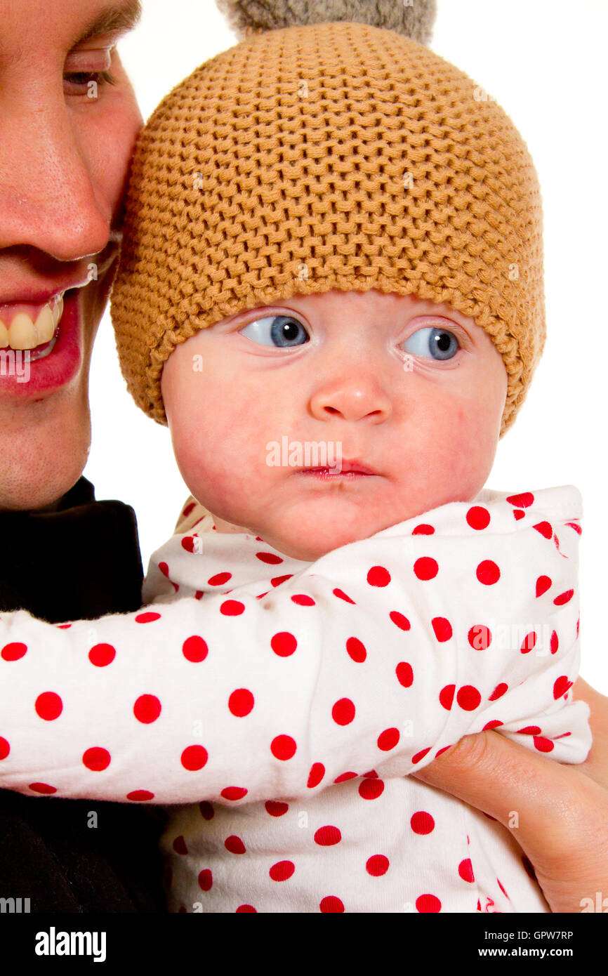 Newborn Baby Studio Shot Stock Photo - Alamy