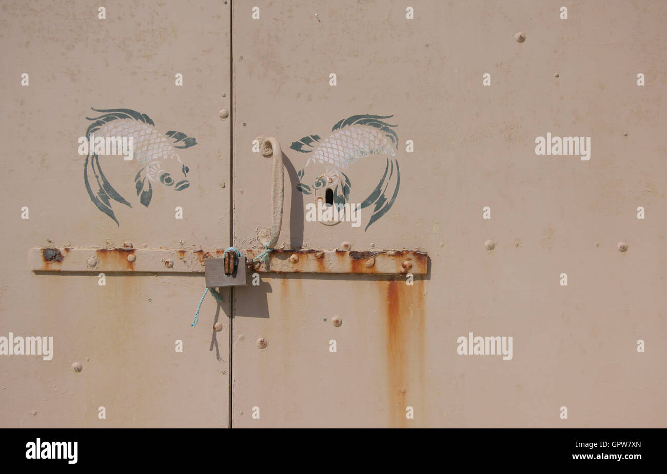 Graffiti fish hi-res stock photography and images - Alamy