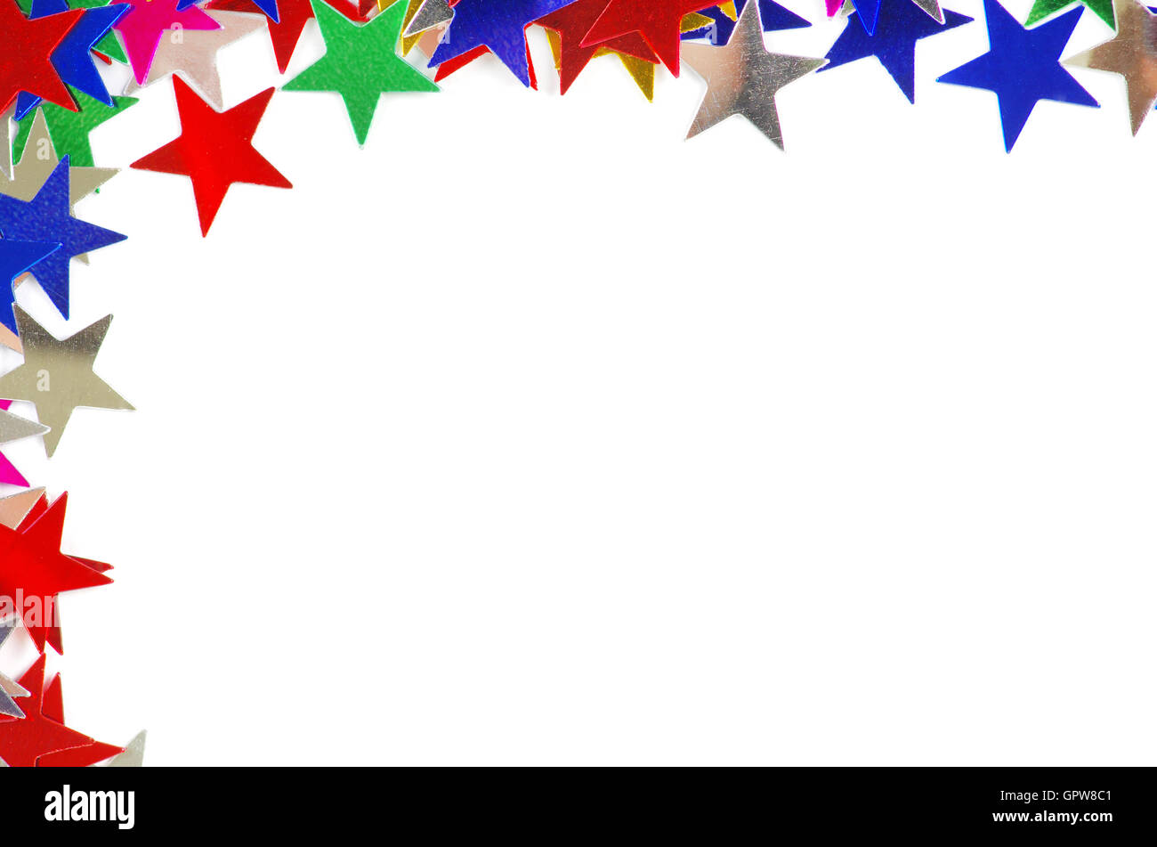 Colored stars background Stock Photo - Alamy