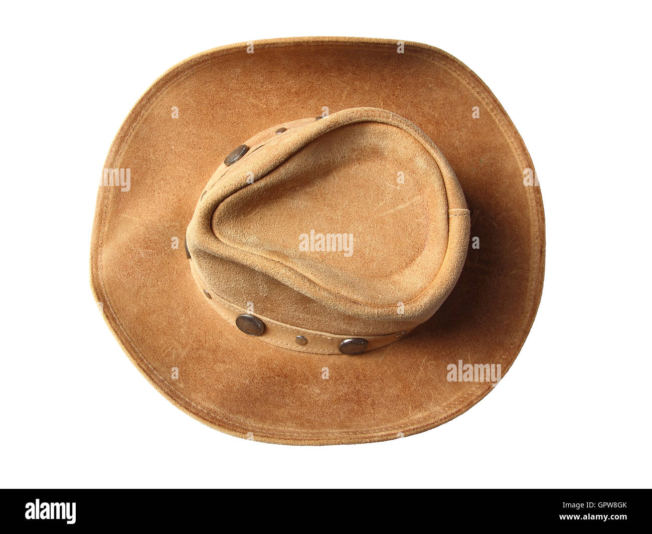 cowboy hat top view Stock Photo - Alamy