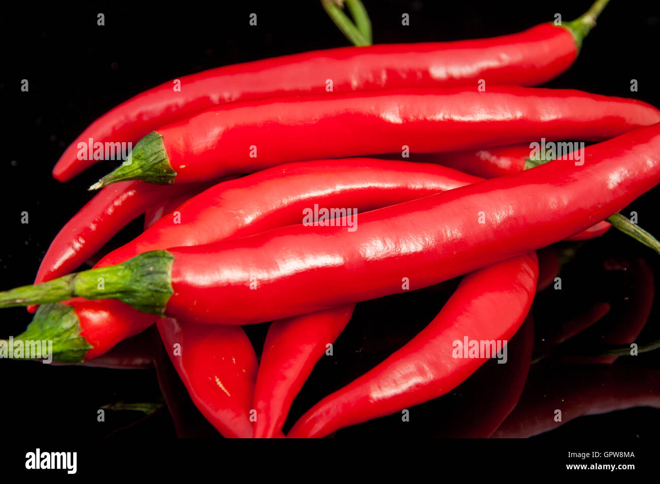 Red Chilli Pepper Stock Photo - Alamy