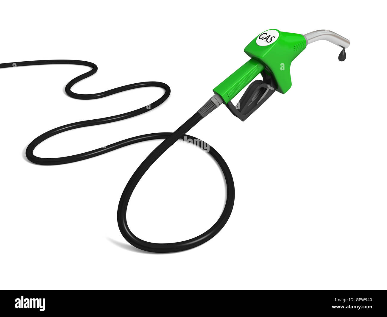 Petrol diesel pump Cut Out Stock Images & Pictures - Alamy