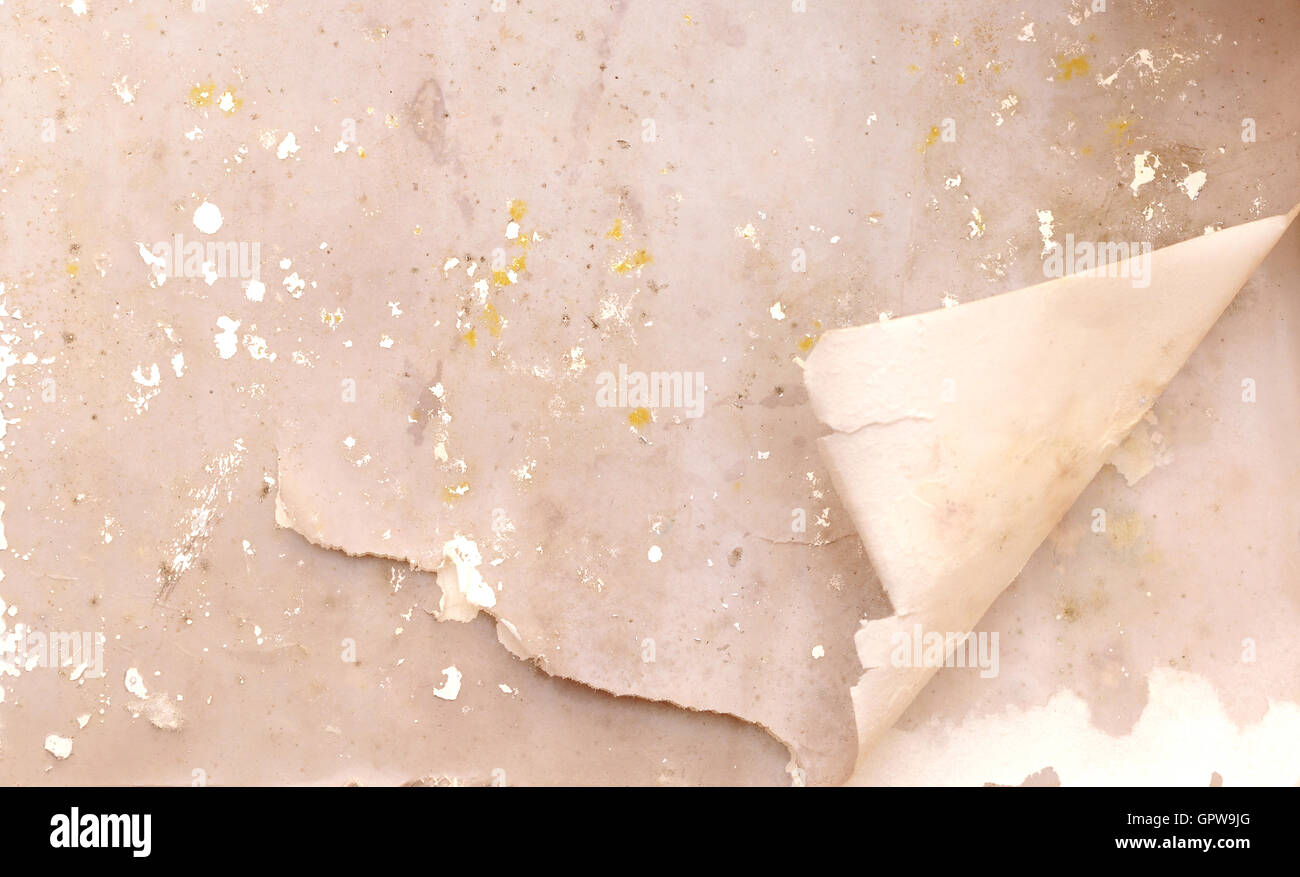 Old paper grunge with corner curl Stock Photo - Alamy