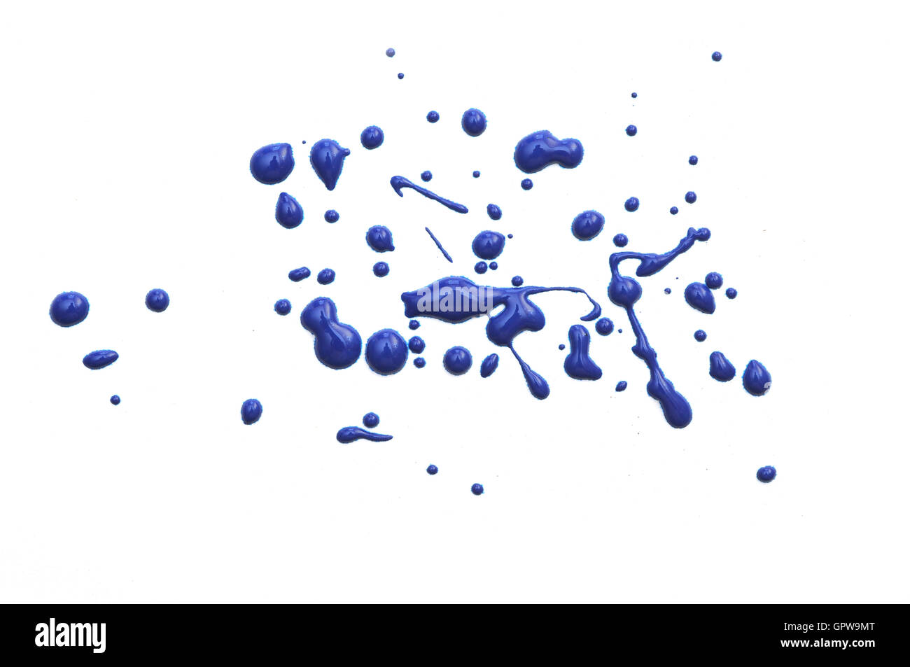 A blue wall Cut Out Stock Images & Pictures - Alamy