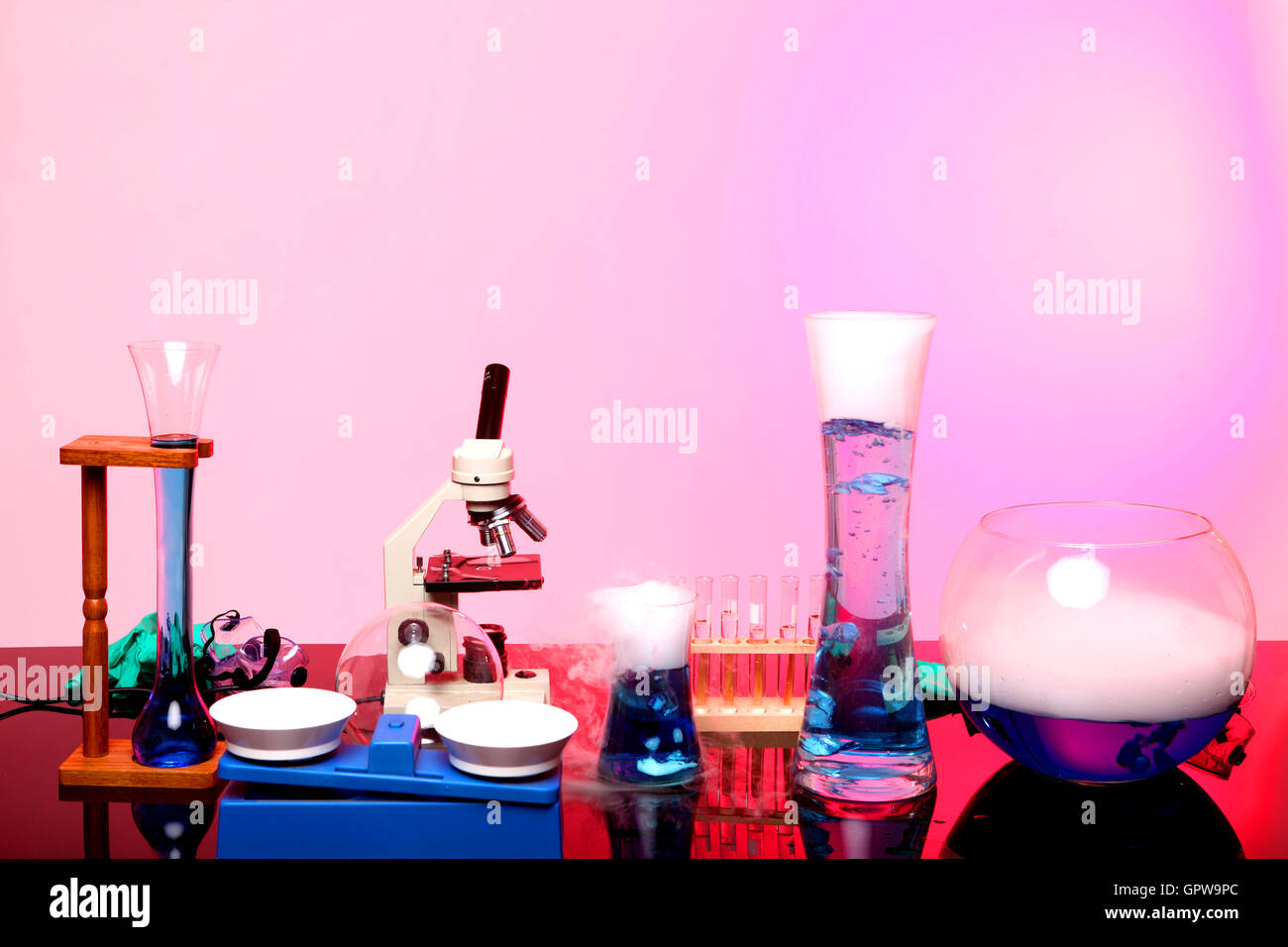 Desk science equipment in hi-res stock photography and images - Alamy