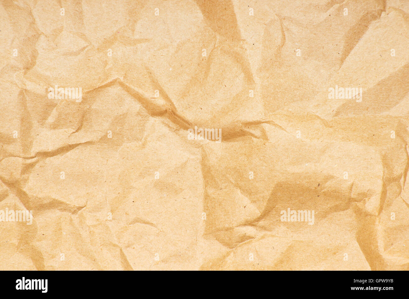 Old Crumpled Paper Stock Photo - Alamy