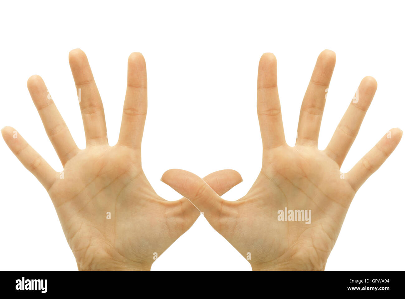 Hand gestures isolated hi-res stock photography and images - Alamy