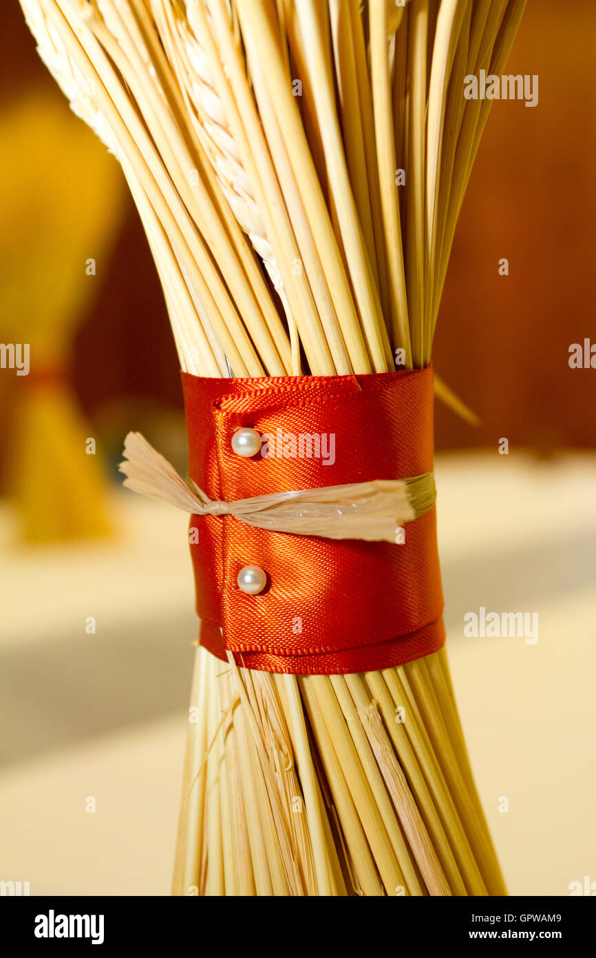 Wheat Harvest Bundle Stock Photo - Alamy