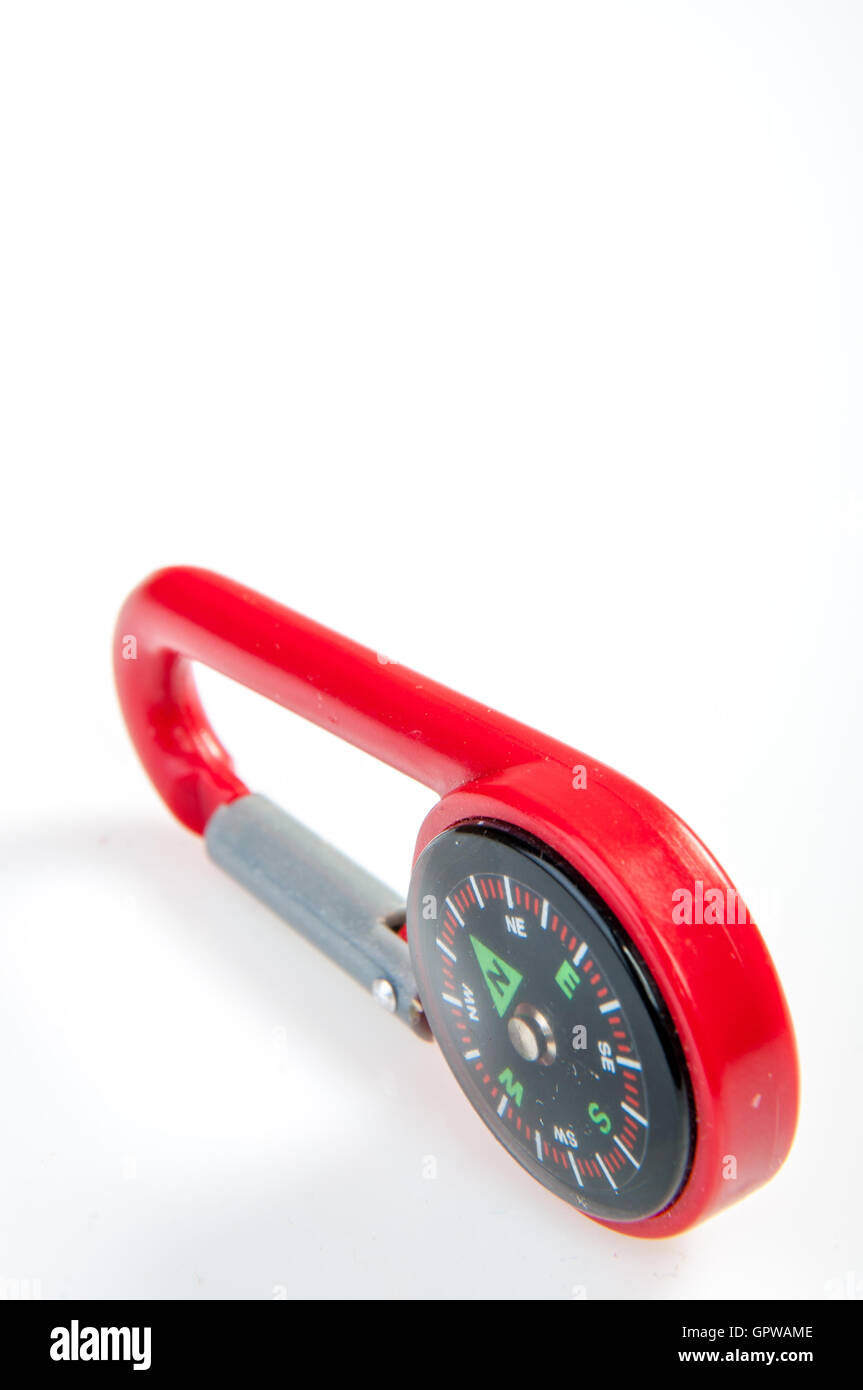 Compass showing north direction Stock Photo - Alamy