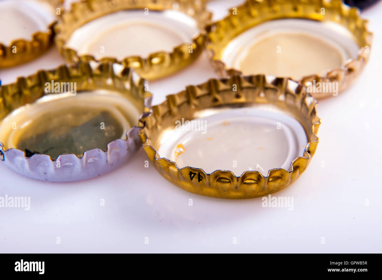 Beer bottle cap Stock Photo - Alamy