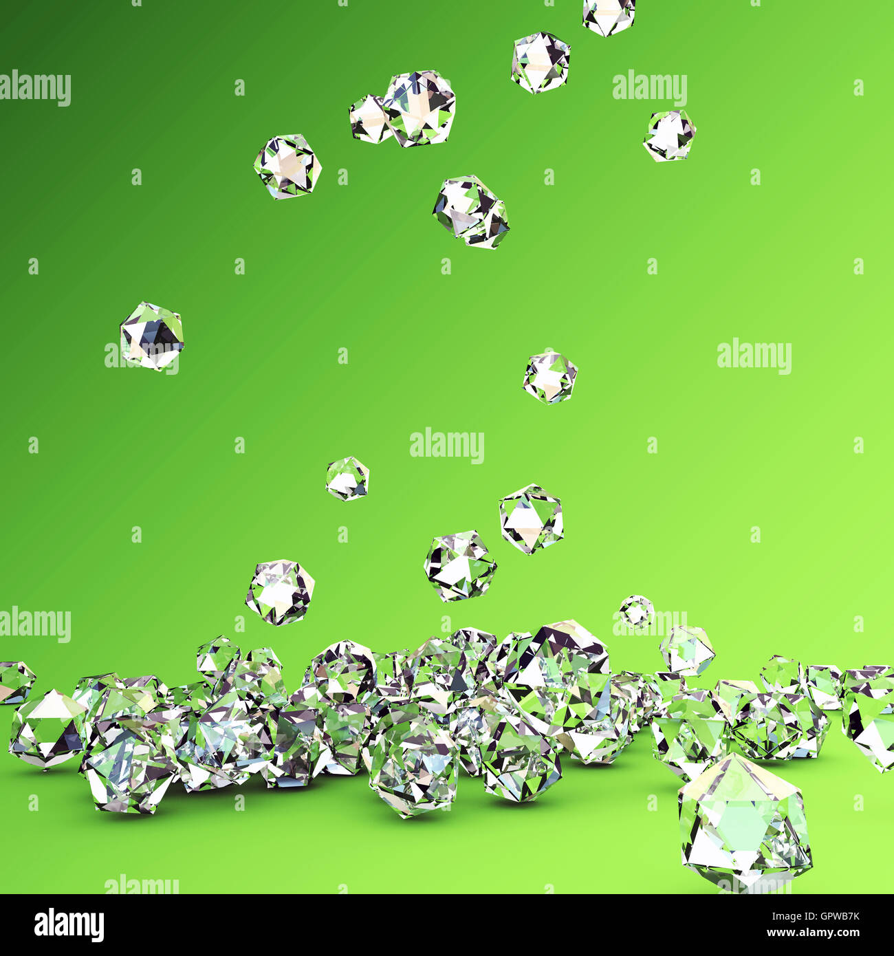 Falling diamonds hi-res stock photography and images - Alamy