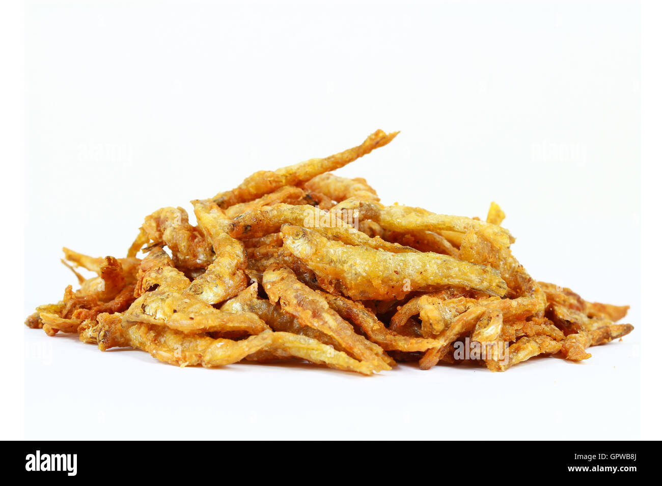 small fried fish Stock Photo - Alamy