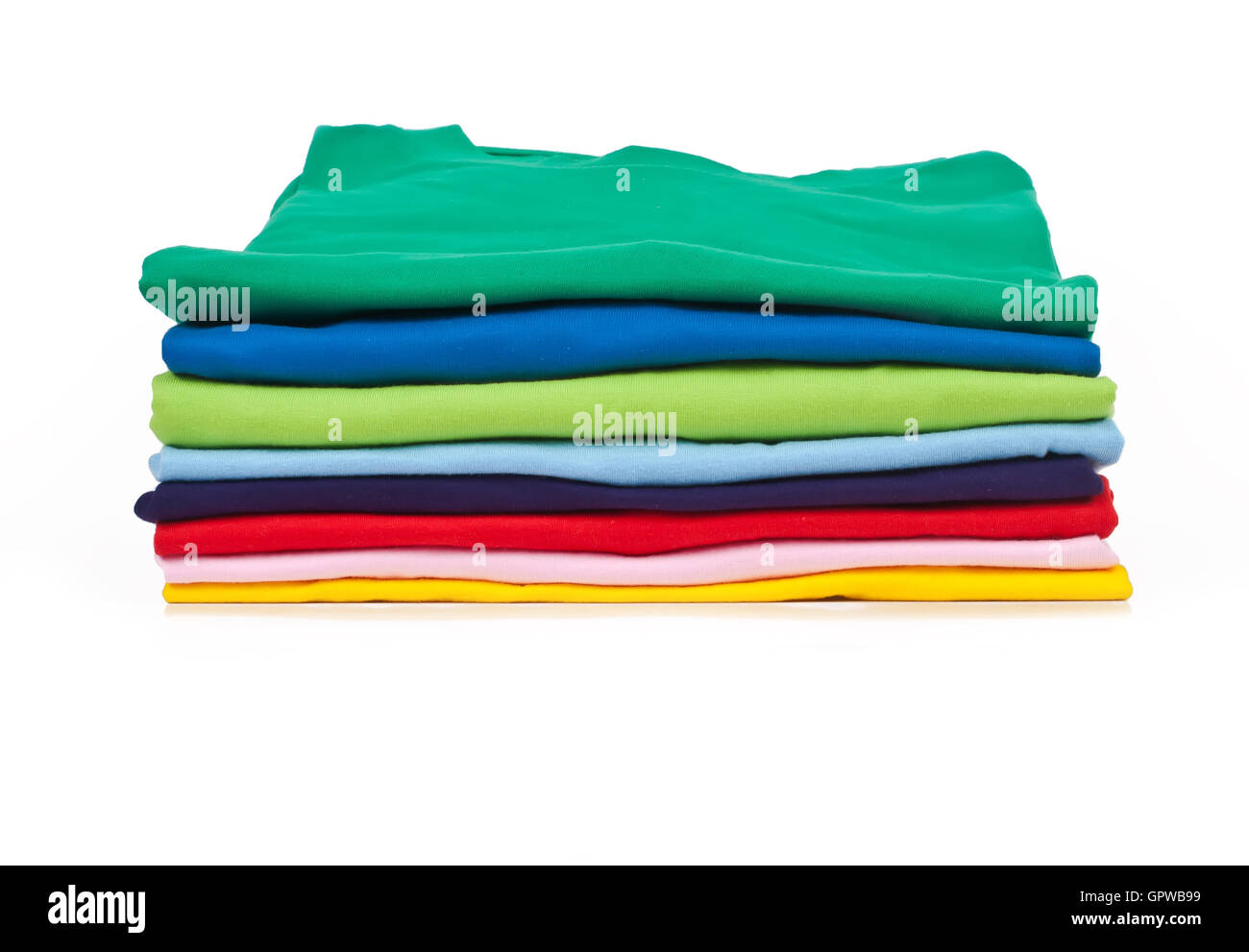 Assorted t shirts Stock Photo - Alamy