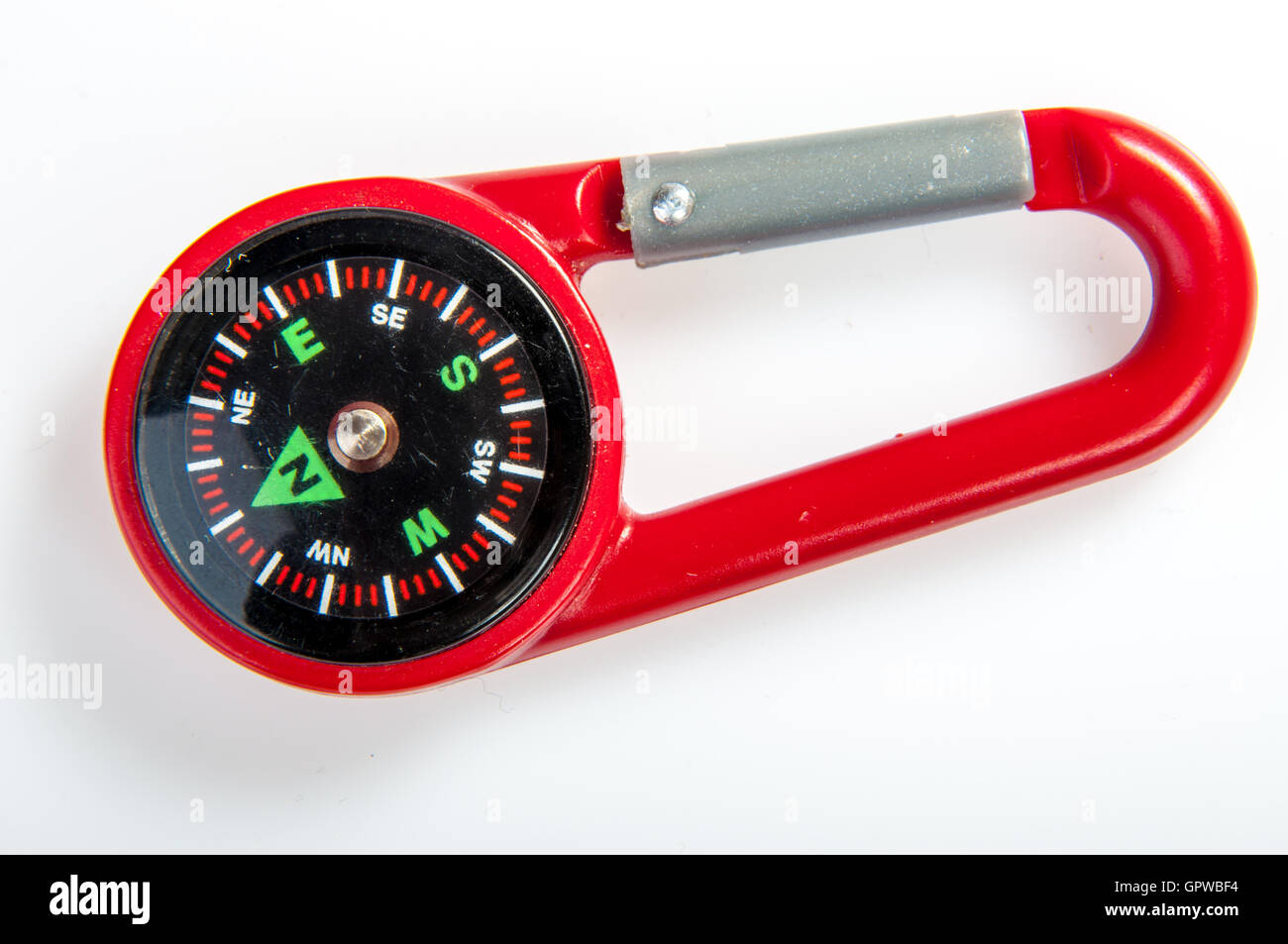 Compass showing north direction Stock Photo - Alamy
