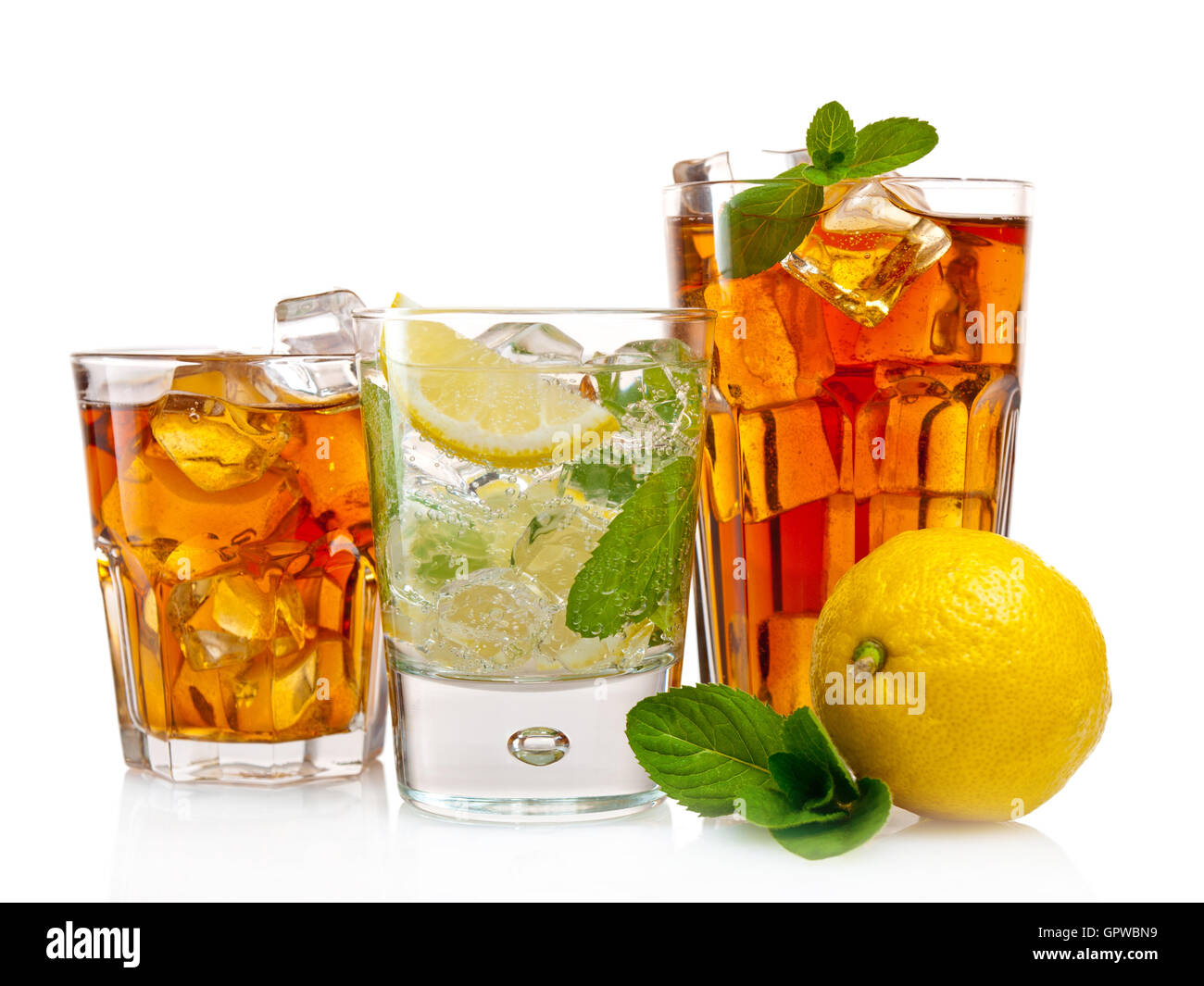 Drinks cold drink iced Cut Out Stock Images & Pictures - Alamy