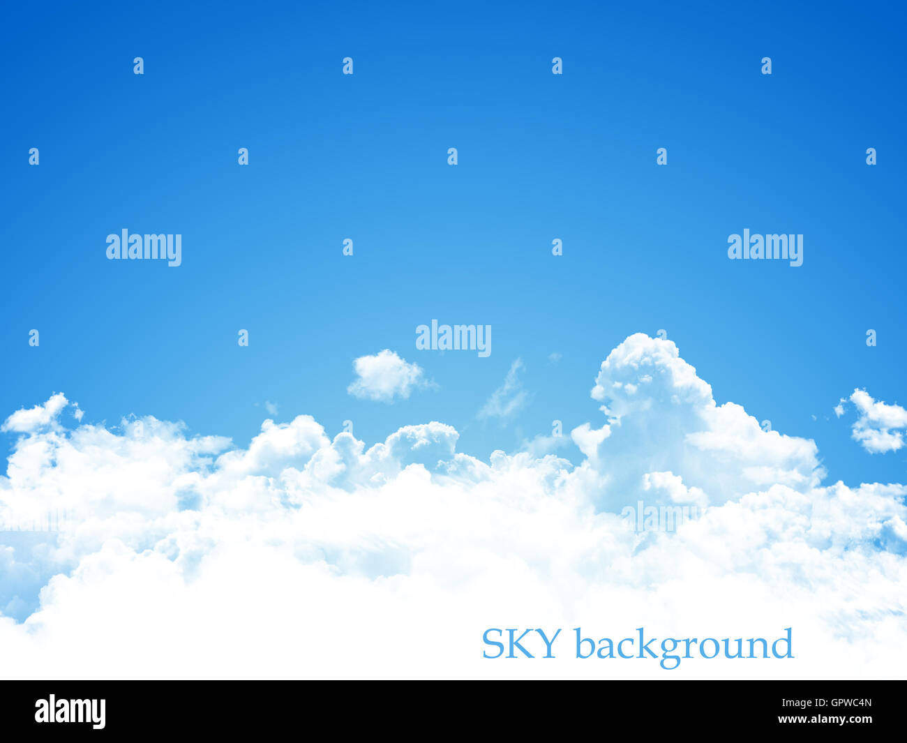 blue sky background Stock Photo - Alamy