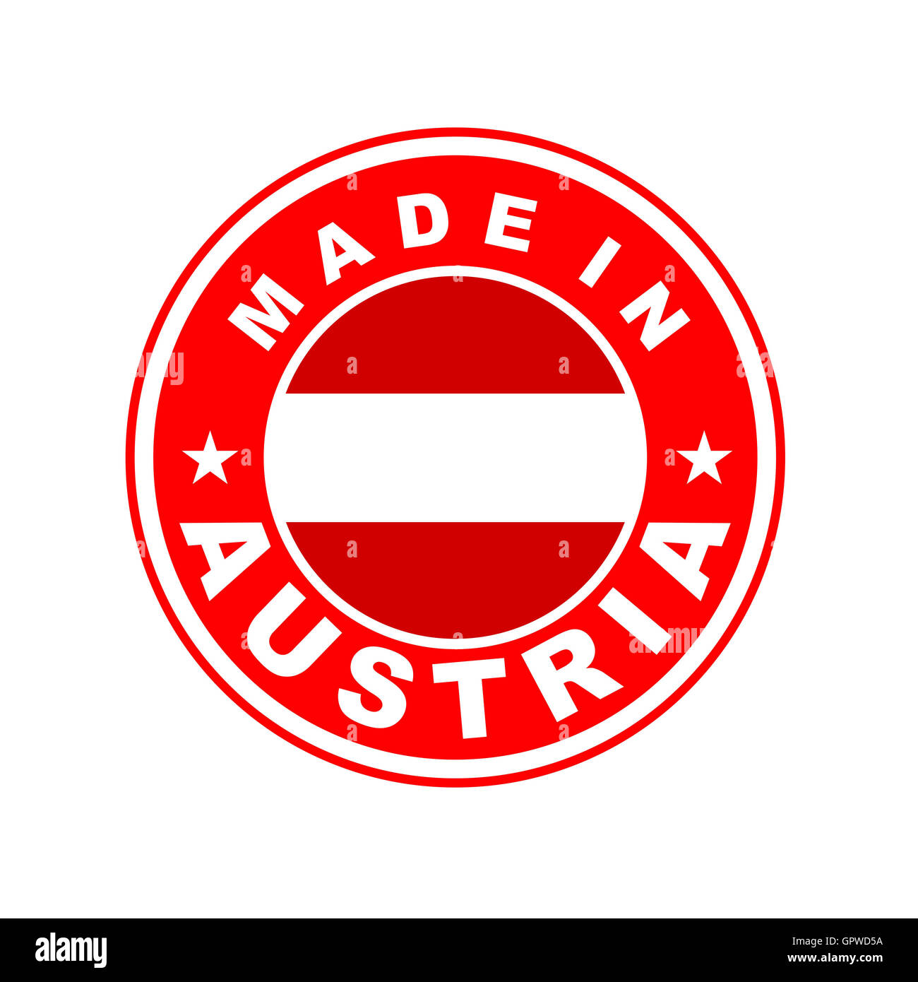 made in austria Stock Photo - Alamy