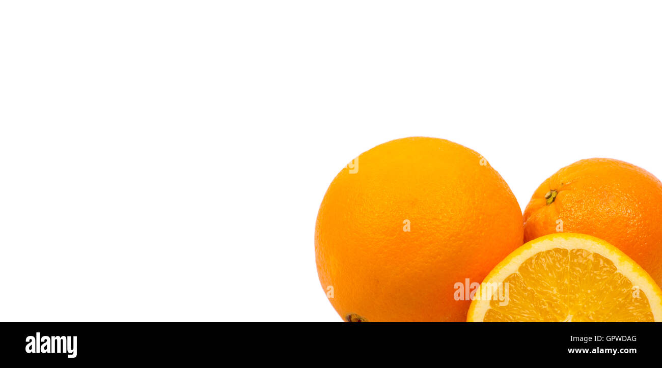 image of a fresh whole orange Stock Photo - Alamy