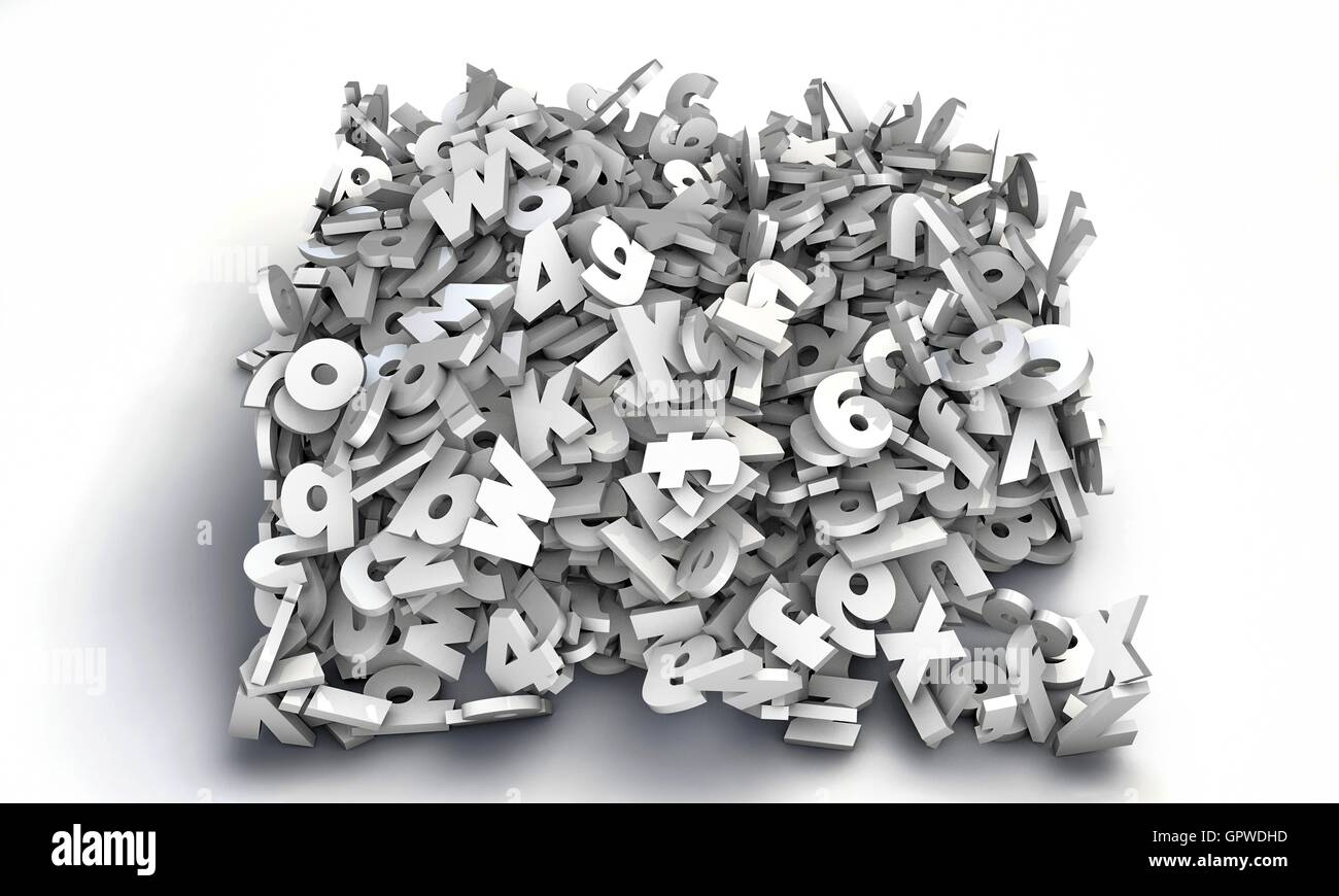 Sign with block letters hi-res stock photography and images - Alamy