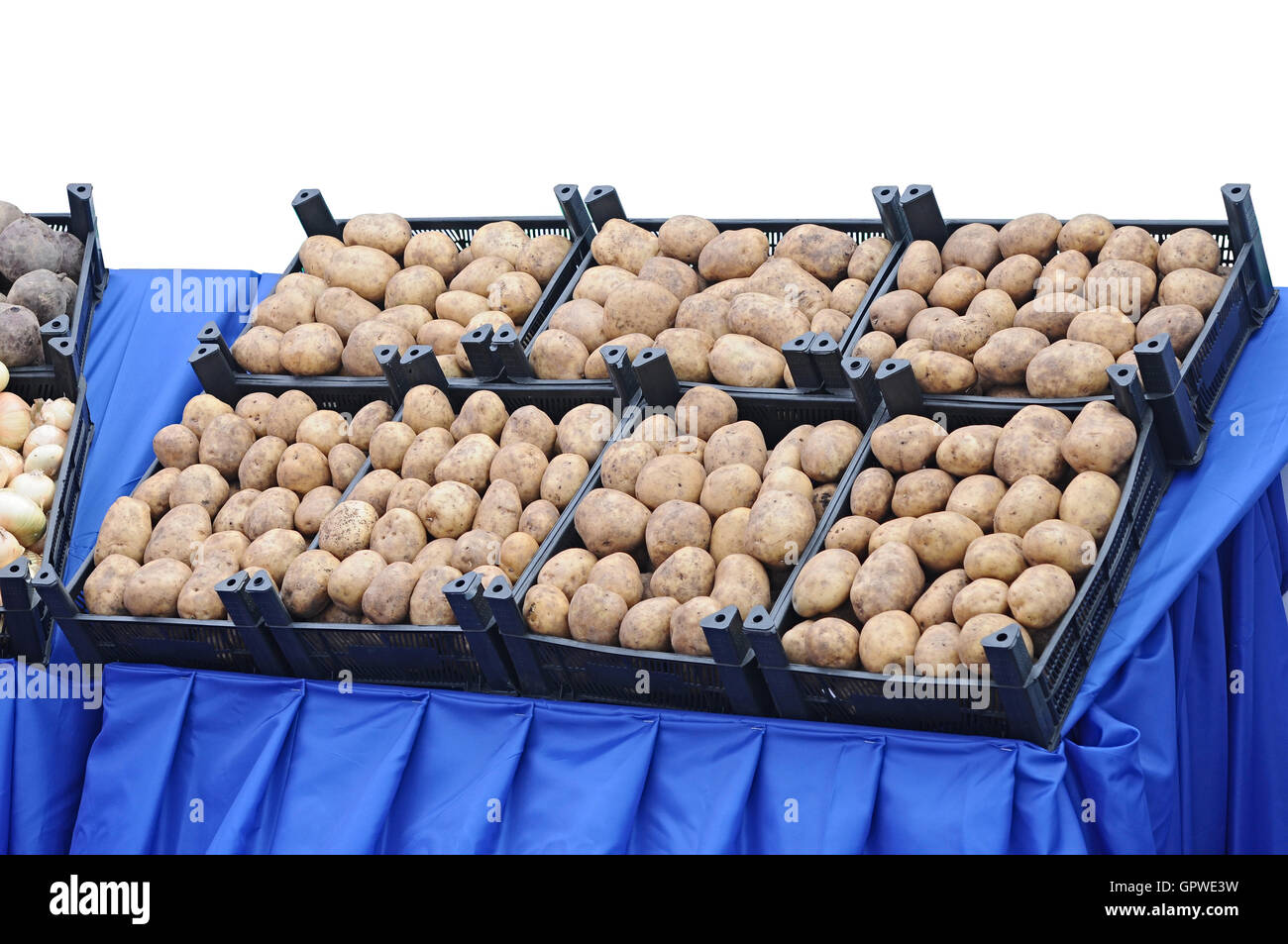 potato in market Stock Photo - Alamy