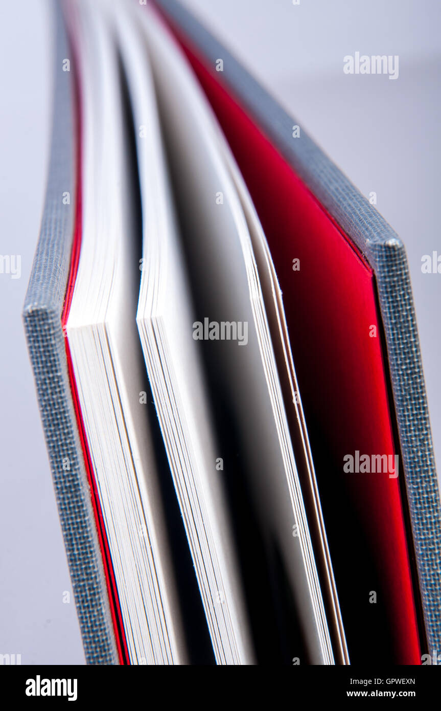 Book macro photography Stock Photo - Alamy