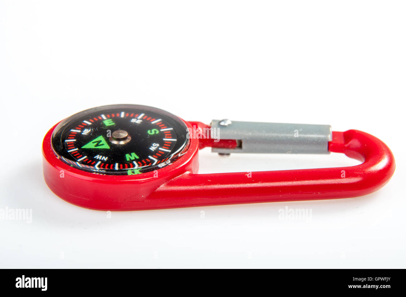 Compass showing north direction Stock Photo - Alamy