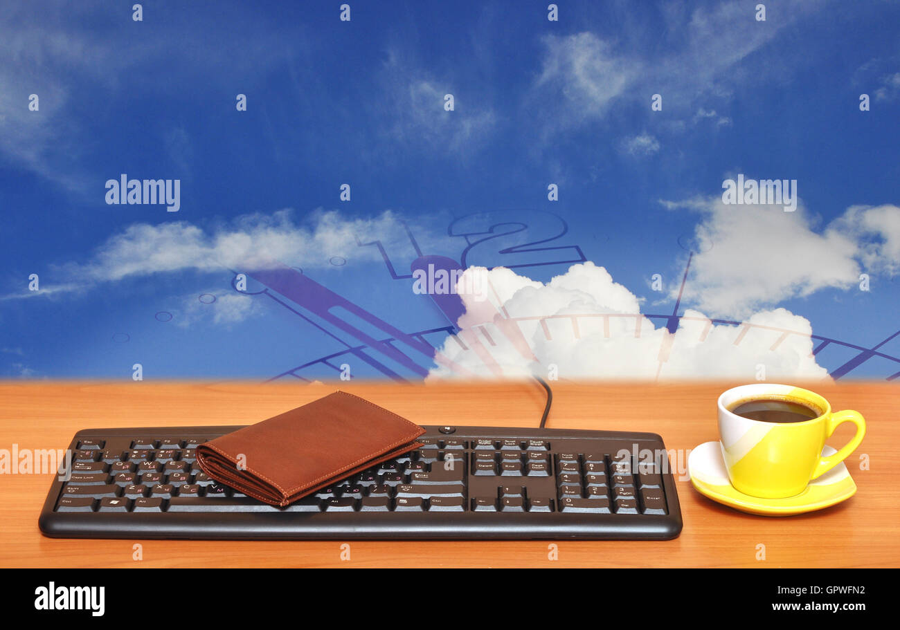 Office desk,business still life Stock Photo - Alamy