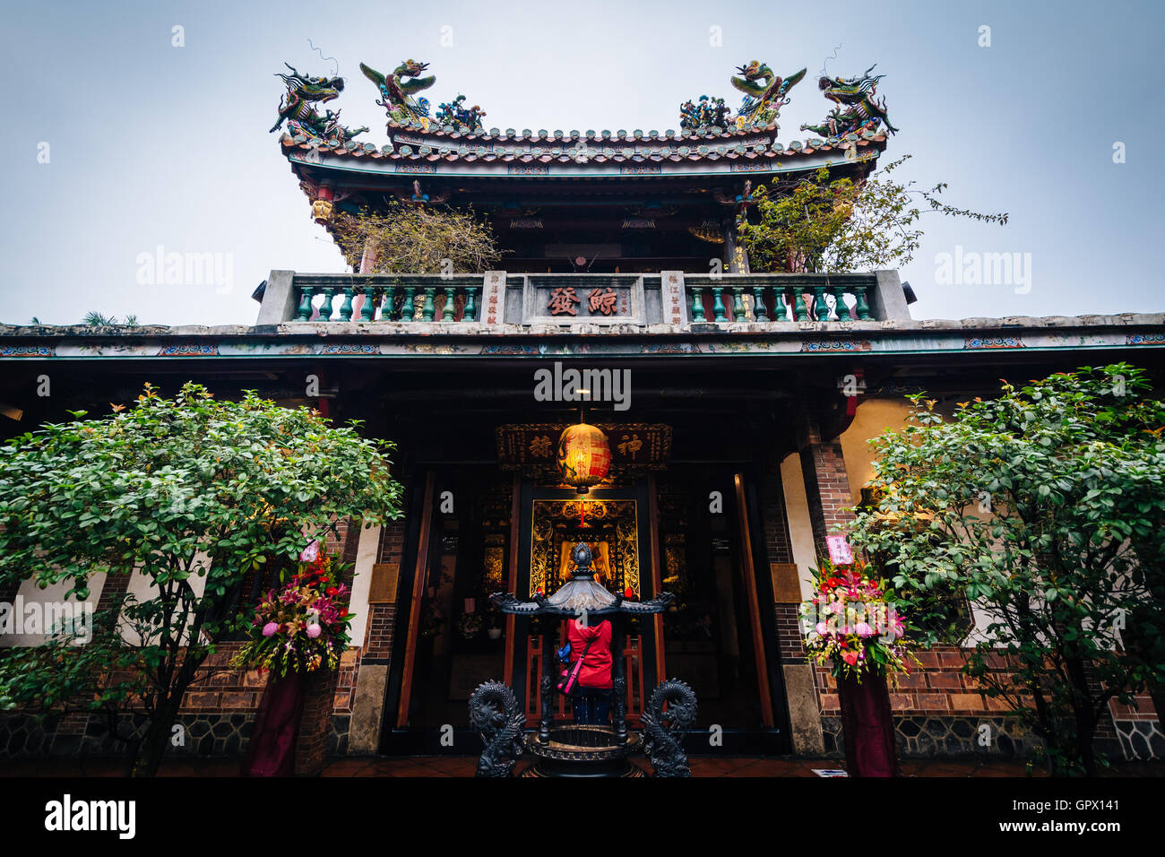 The Dalongdong Baoan Temple, in Taipei, Taiwan Stock Photo - Alamy