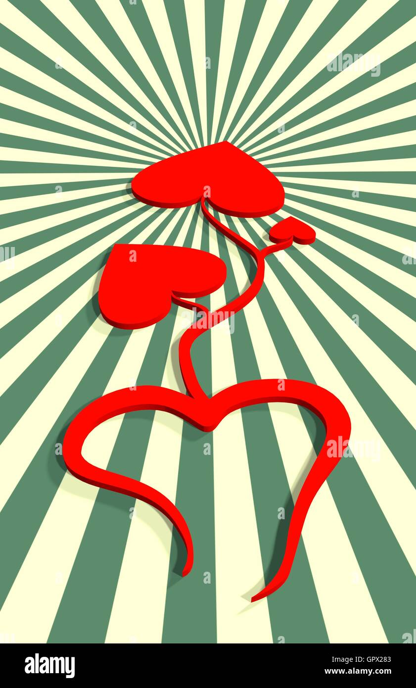 love relative celebration card background Stock Photo - Alamy