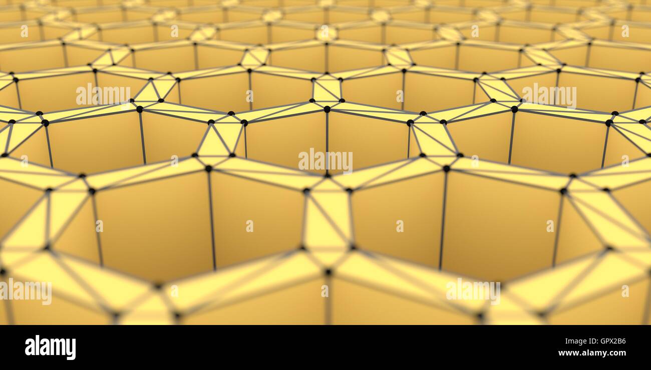 Abstract honeycomb background Stock Photo - Alamy
