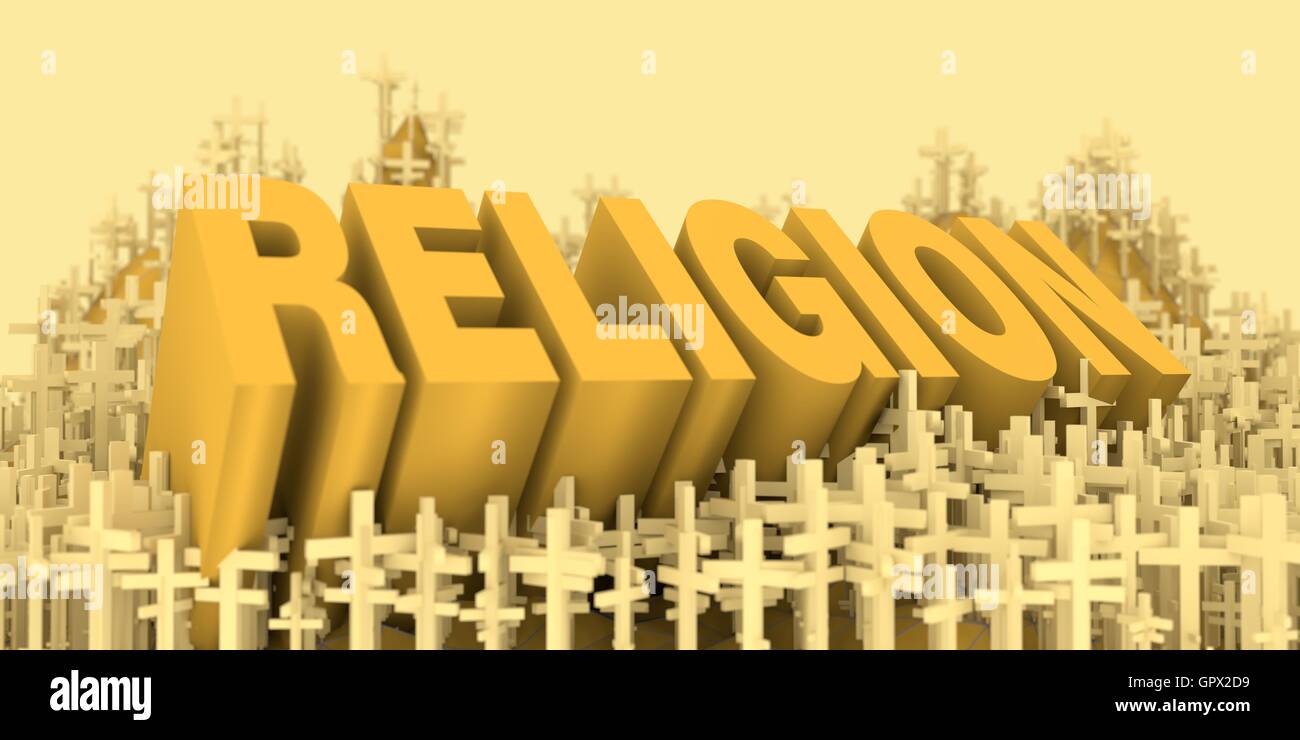 Low poly mountains landscape. Religion text Stock Photo - Alamy