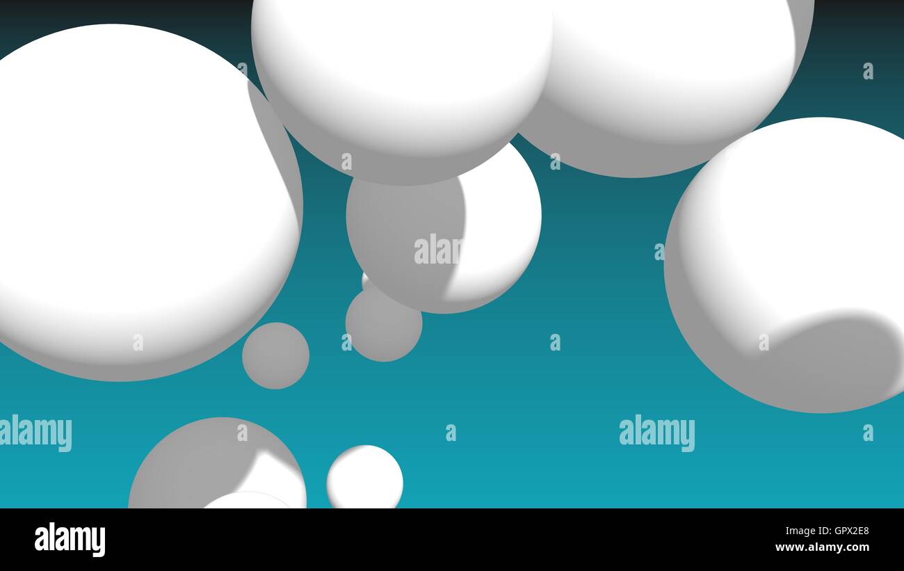 Large group of orbs or spheres Stock Photo - Alamy