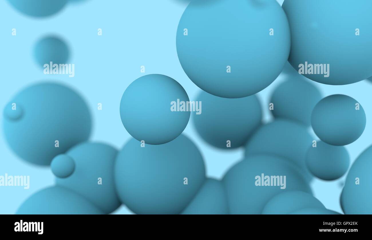 Large group of orbs or spheres Stock Photo - Alamy