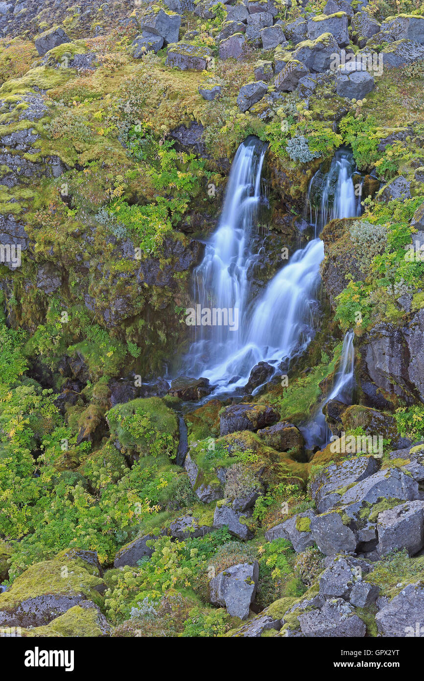 Waterfalls in iceland hi-res stock photography and images - Alamy