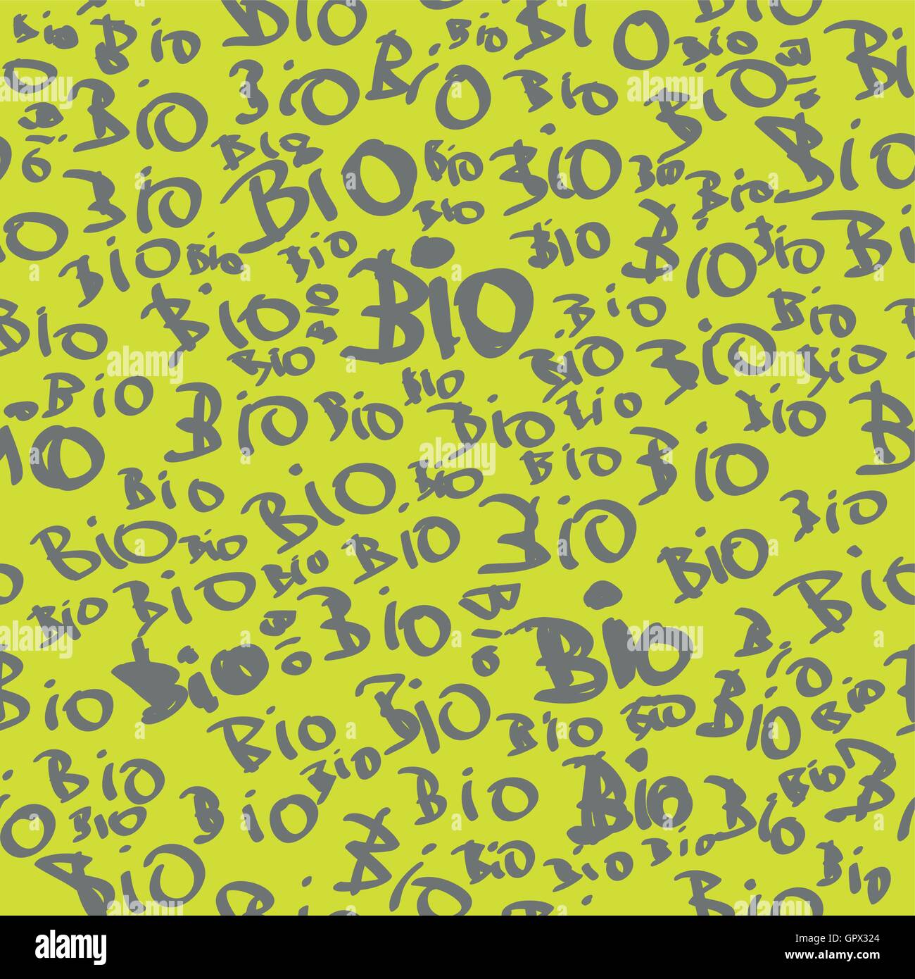 BIO hand written seamless vector background Stock Vector Image & Art ...