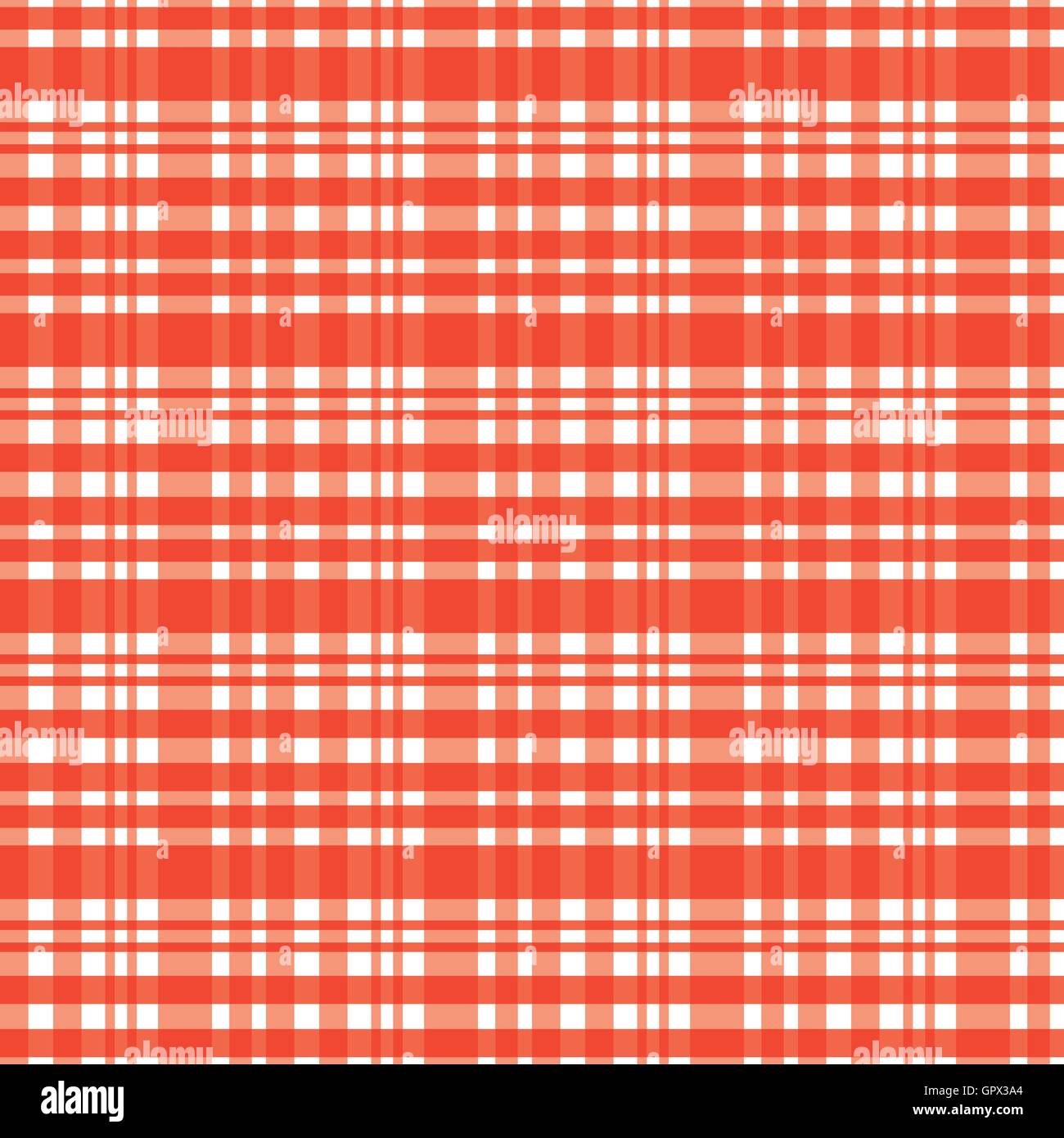 Red and white checkered tablecloth Stock Vector Images - Alamy