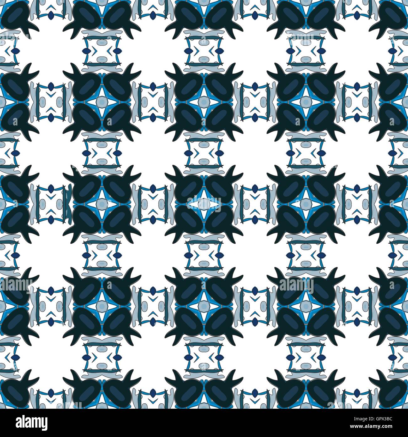 Portuguese blue tiles Stock Vector Images - Alamy