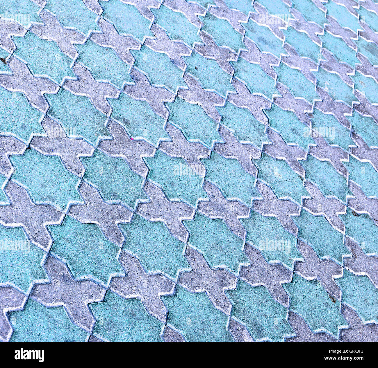 in oman abstract pavement in the old steet and colors Stock Photo - Alamy