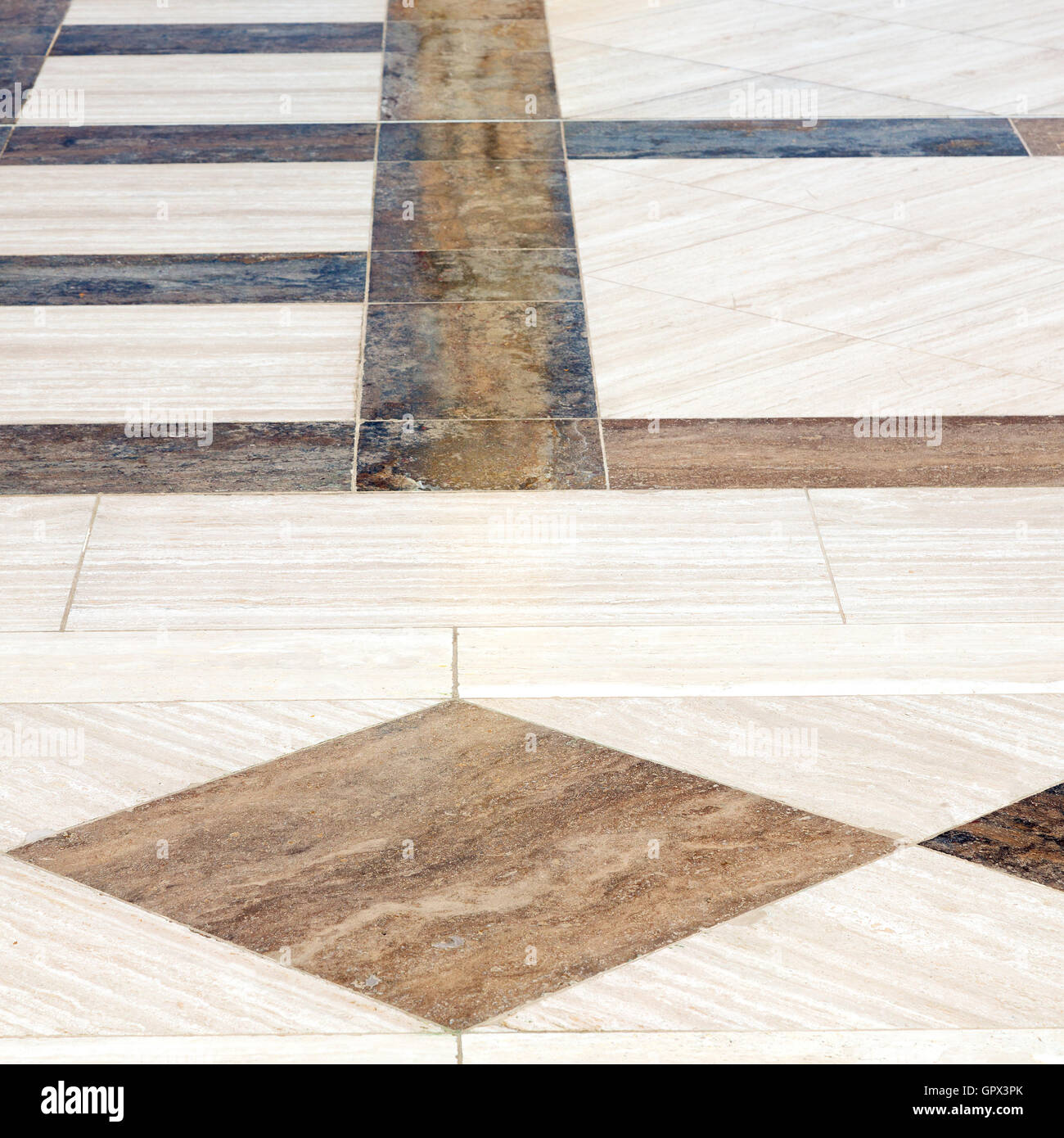 in oman abstract pavement in the old steet and colors Stock Photo - Alamy